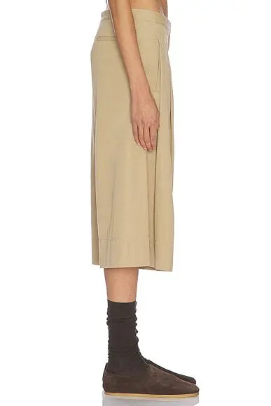 THE ROW Kalyan Wide Leg Pleated Short