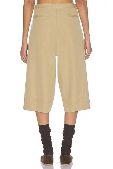THE ROW Kalyan Wide Leg Pleated Short