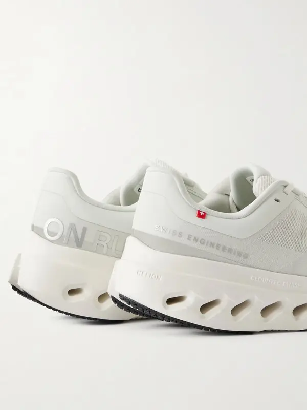 On Cloudsurfer Next Rubber-trimmed Mesh Sneakers - Green