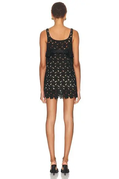 Miu Miu Macramé Anemone Dress