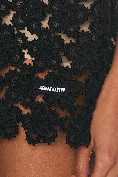 Miu Miu Macramé Anemone Dress