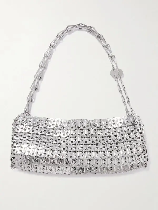 Rabanne Chainmail Shoulder Bag - Silver