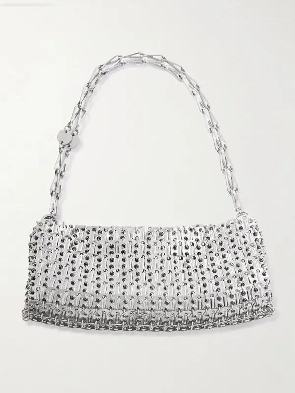 Rabanne Chainmail Shoulder Bag - Silver