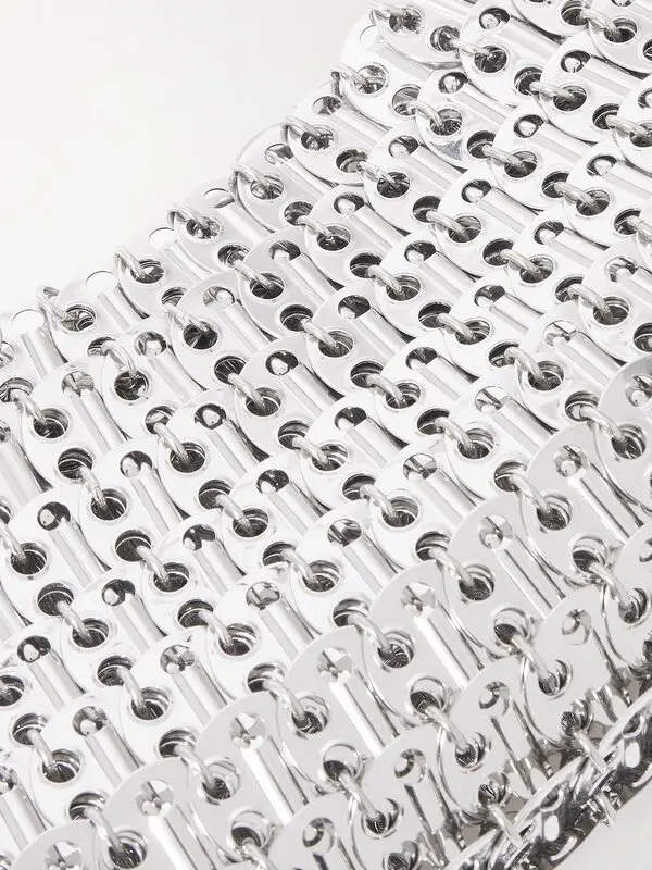 Rabanne Chainmail Shoulder Bag - Silver