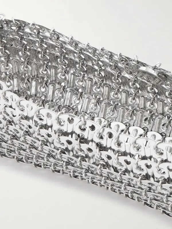 Rabanne Chainmail Shoulder Bag - Silver