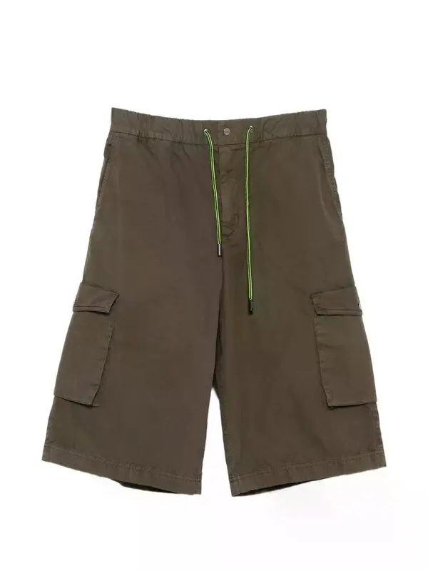 Herno Drawstring-fastening Cargo Shorts - Green