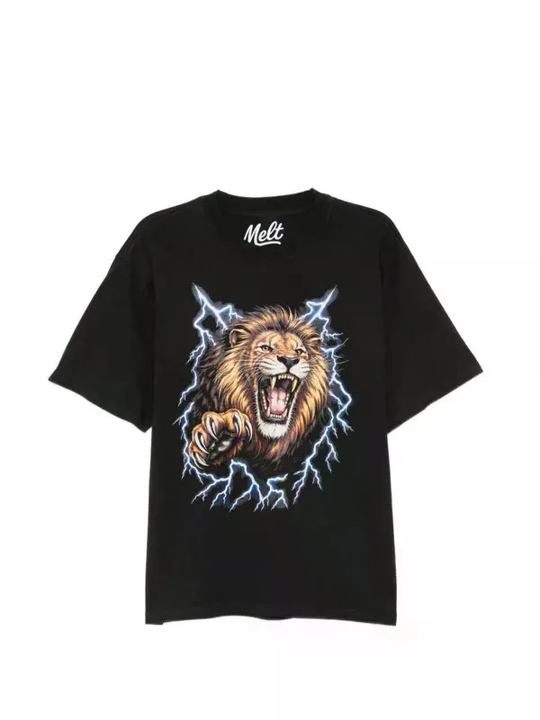 MELT Lion-print T-shirt