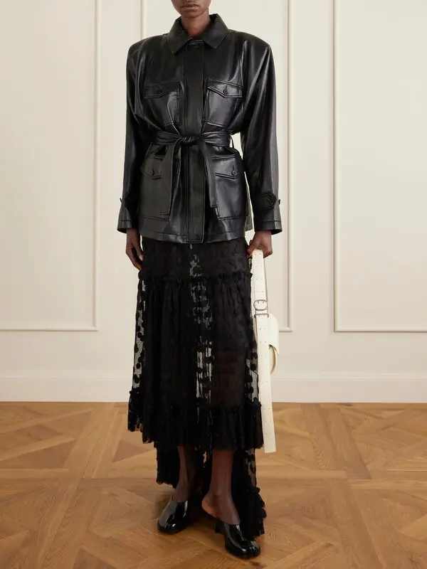 MAISON MARGIELA Tabi City Split-toe Leather Mules