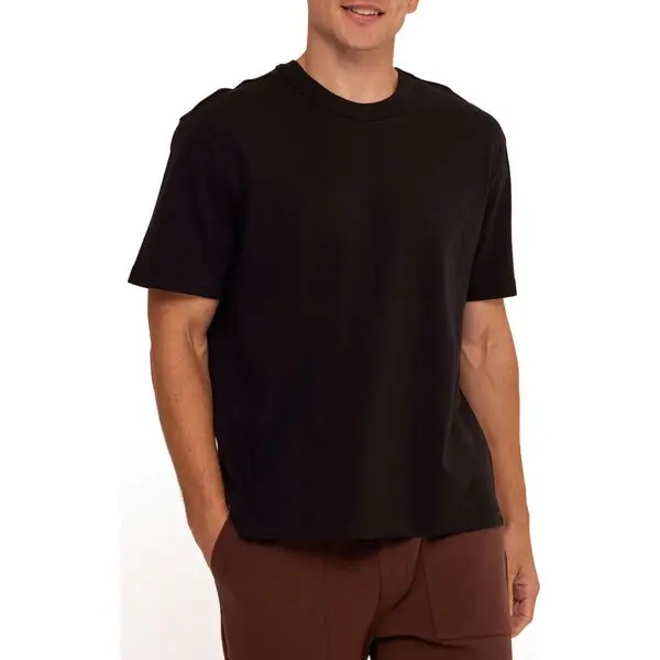 THREADS 4 THOUGHT Johnny Relaxed Fit Cotton Jersey T-shirt - Black