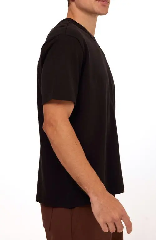 THREADS 4 THOUGHT Johnny Relaxed Fit Cotton Jersey T-shirt - Black