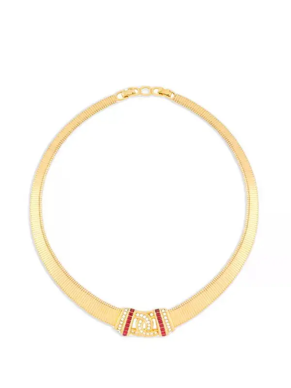 Dior Cd Necklace - Gold