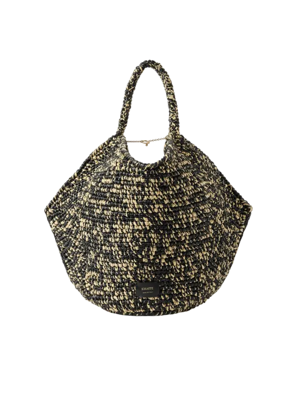 Khaite Lotus Medium Two-tone Woven Tote - Multi