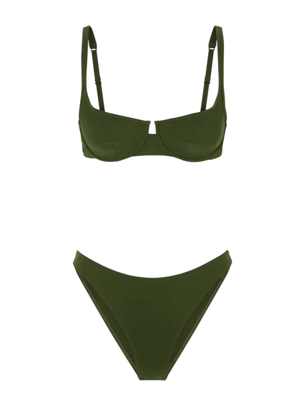 LIDO Cinquantasei Underwired Bikini - Green