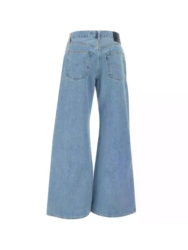 LEVI'S Carve Flared Five-pocket Jeans - Blue