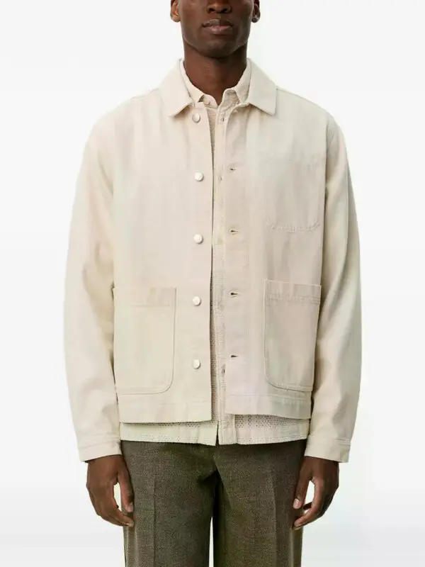 LES DEUX Layton Denim Jacket - Neutrals