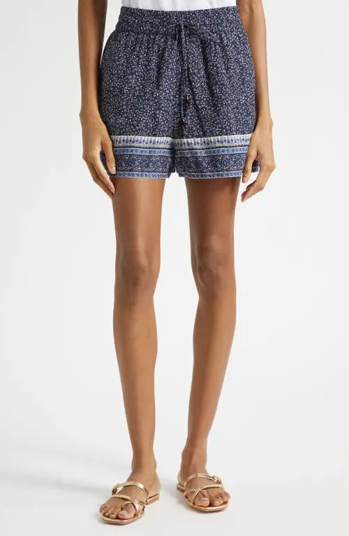 Veronica Beard Vilvaldi Tie-waist Shorts