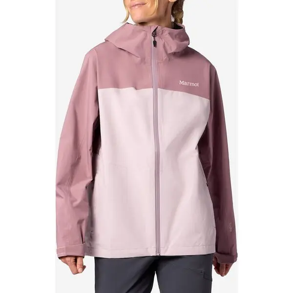 MARMOT Precip® Rain Jacket - Light Mauve/dust