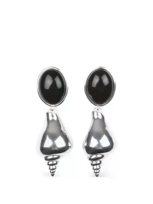 JULIETTA Ponza Drop Earrings - Silver