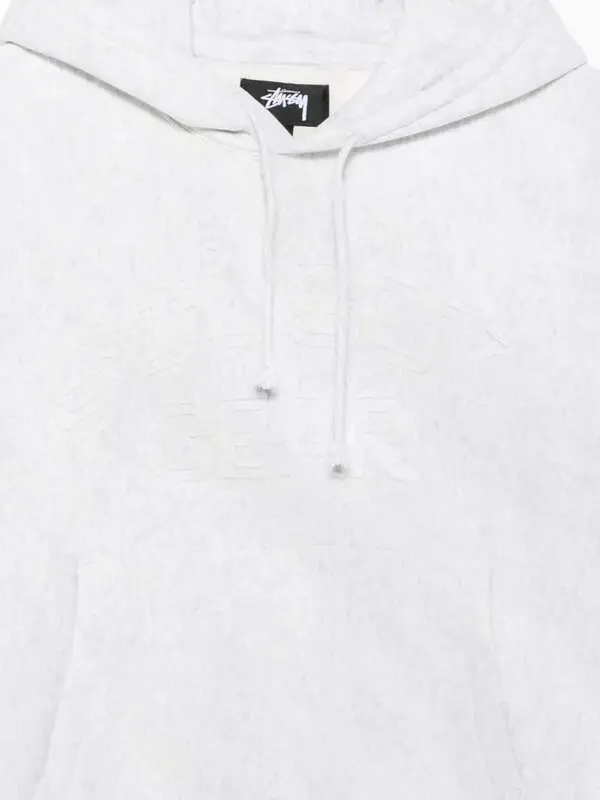 StÜssy Gear Logo Hoodie - Grey