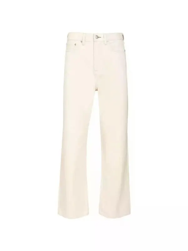 Paul Smith Embroidery Barrel Jeans - Neutrals