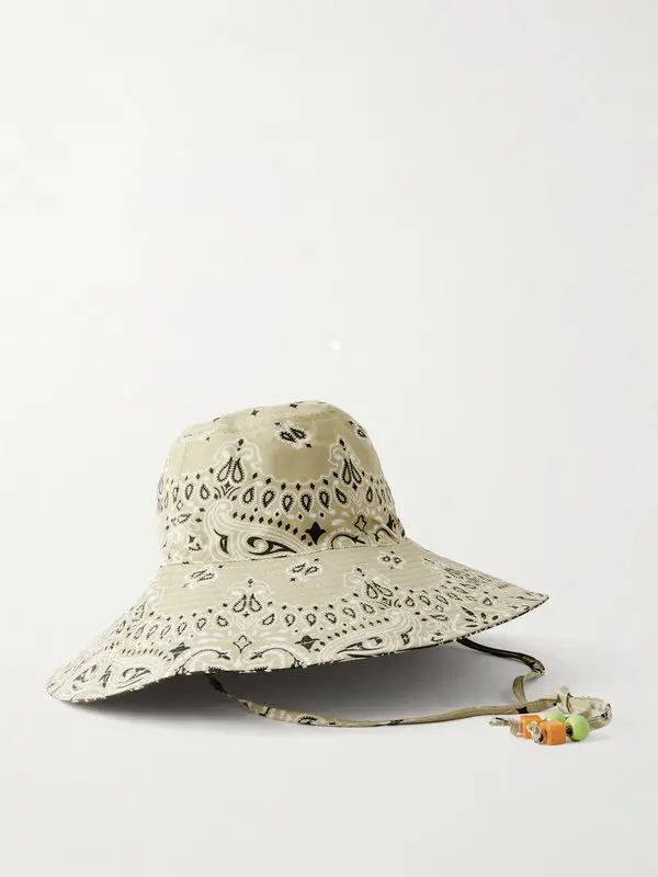 CALL IT BY YOUR NAME Capeline Reversible Bucket Hat - Neutrals