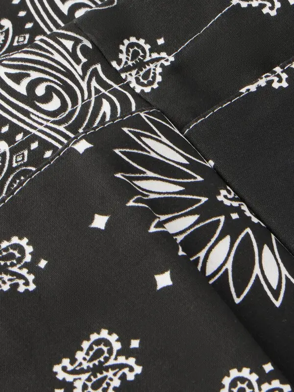 Call It By Your Name Picnic Bandana Tote - Black | Editorialist