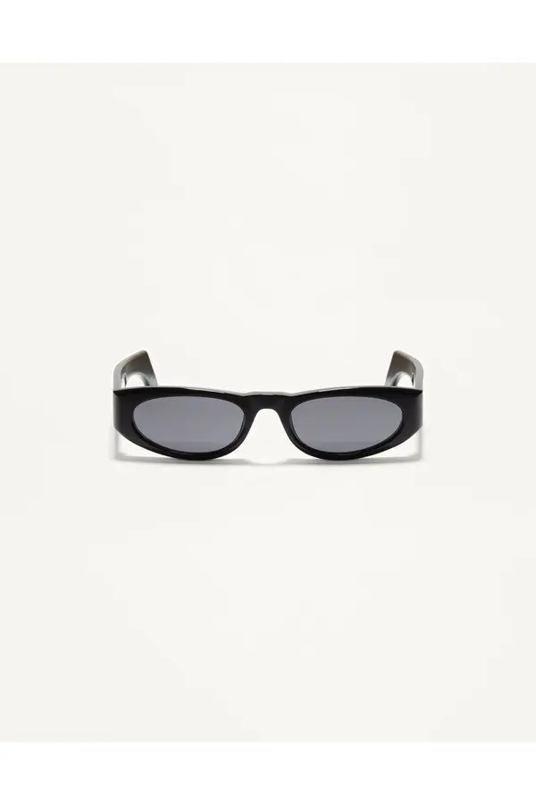 Valentino Garavani Geometric Acetate Sunglasses - Black