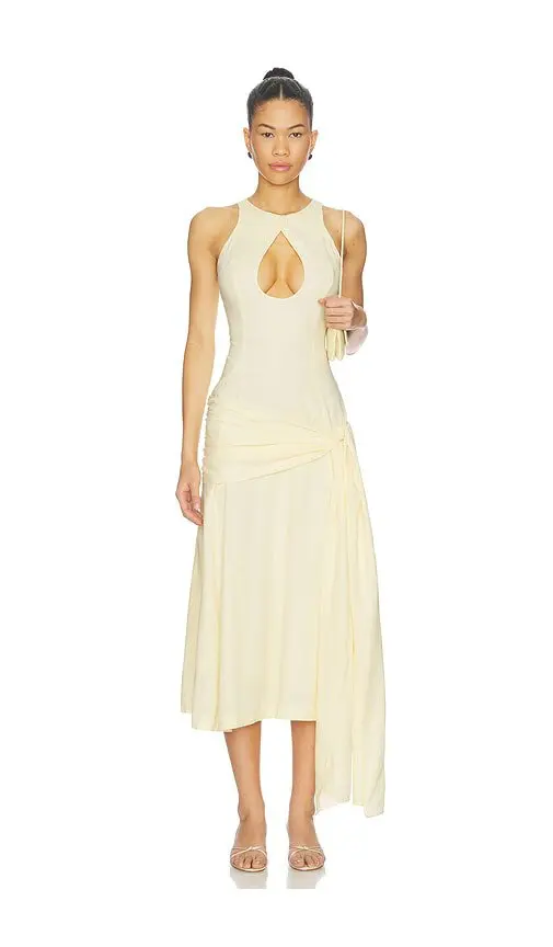 GUIZIO Victoire Dress - Honey Butter