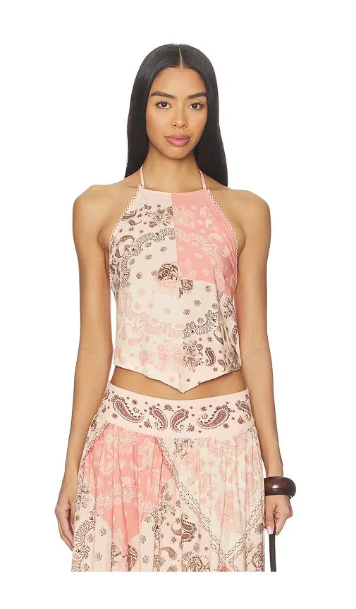 Agua Bendita X Vall Crop Top - Multicolor