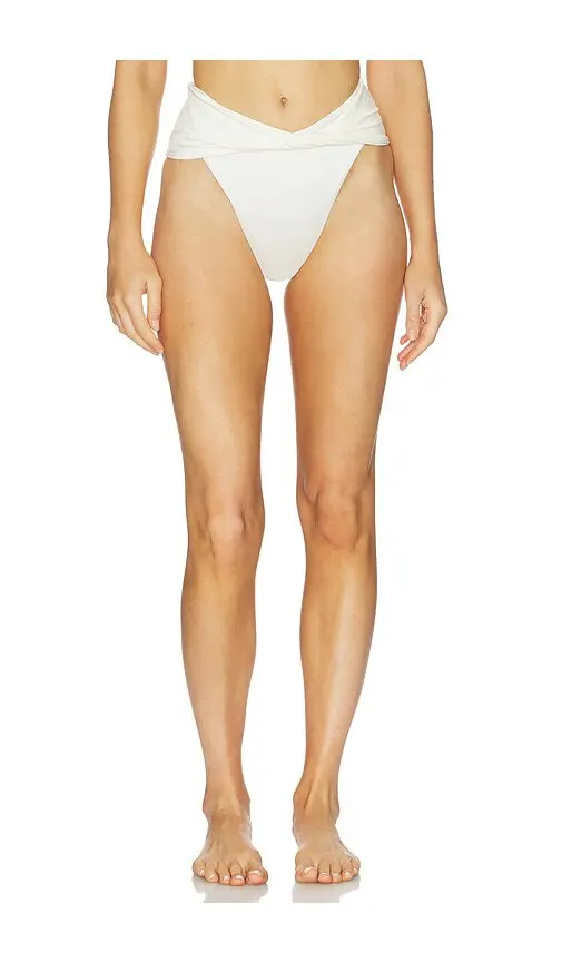 Agua Bendita X Lily Bikini Bottom - Ivory