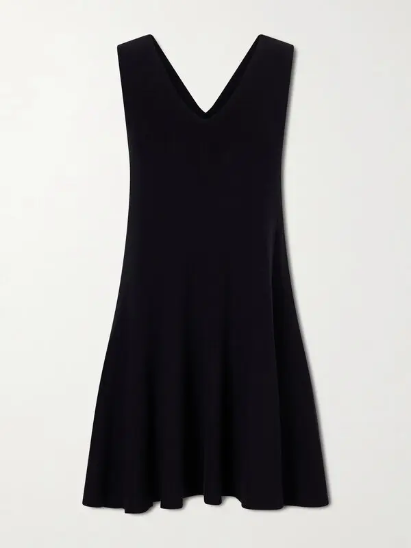 Arch4 Cotton, Silk, And Cashmere Mini Dress