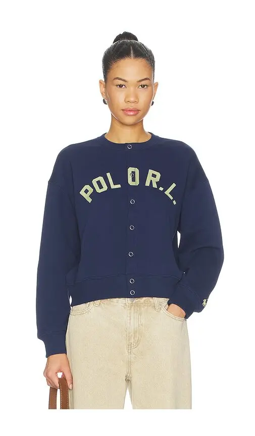 Polo Ralph Lauren Arctic Fleece Crew Jacket - Newport Navy