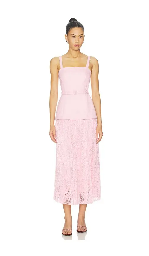 Astr The Label Caitlin Dress - Pink