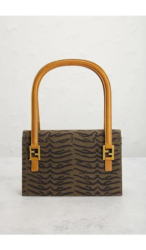 FWRD RENEW Fendi Zebra Handbag