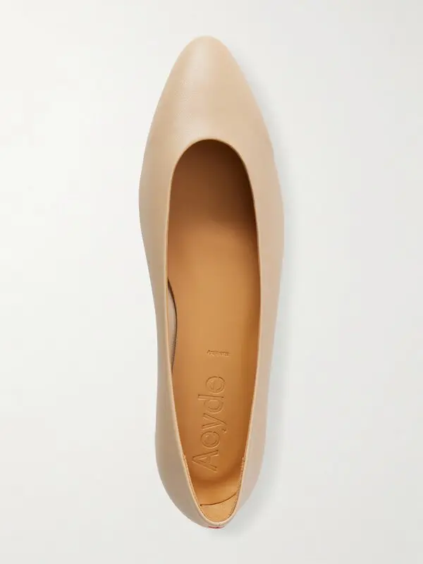 AeydĒ Ellie Leather Ballet Flats