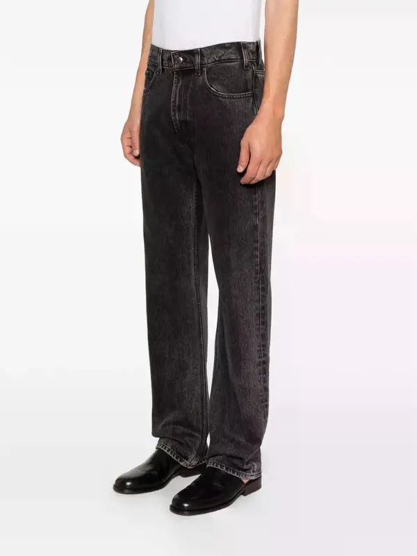 7 For All Mankind Straight-leg Jeans - Grey