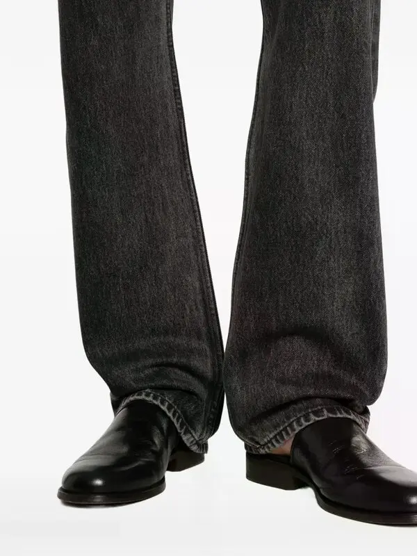 7 For All Mankind Straight-leg Jeans - Grey