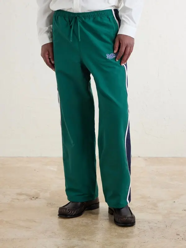 Aimé Leon Dore Logo-embroidered Shell Track Pants