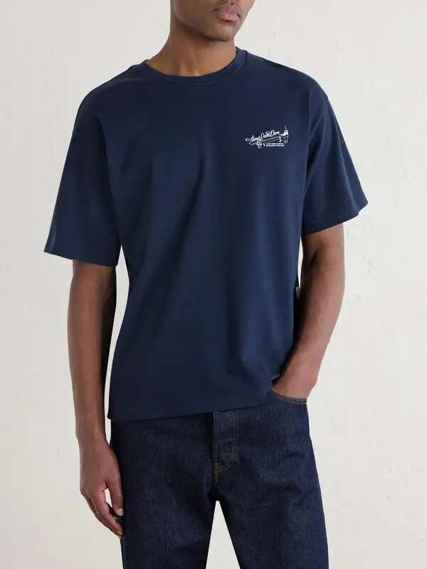 Aimé Leon Dore Logo-printed Cotton-jersey T-shirt