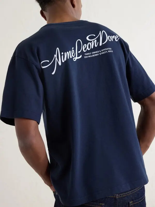 Aimé Leon Dore Logo-printed Cotton-jersey T-shirt
