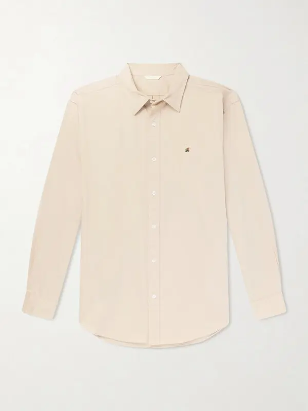 Aimé Leon Dore Logo-embroidered Cotton Shirt