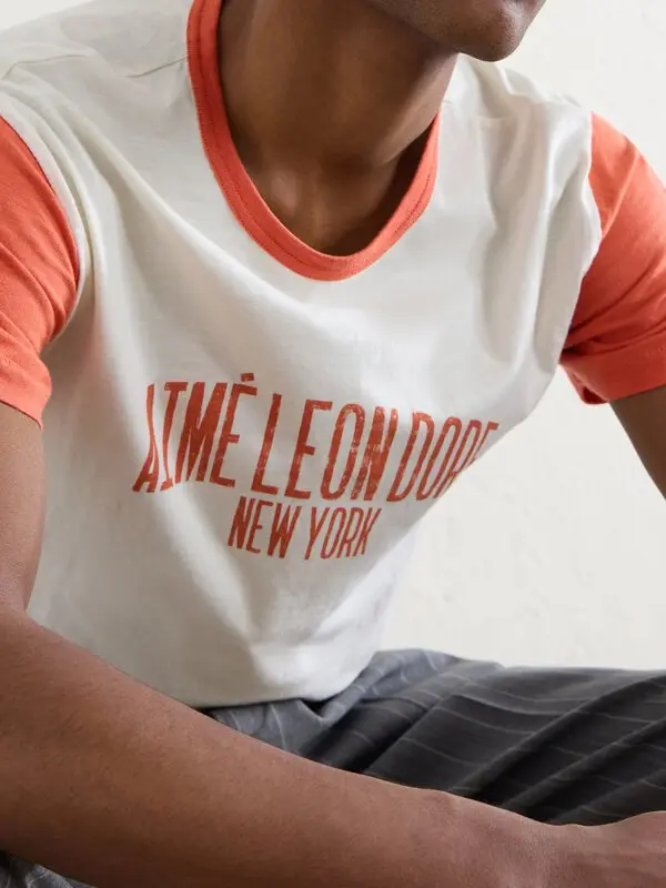 Aimé Leon Dore Logo-print Cotton-jersey T-shirt
