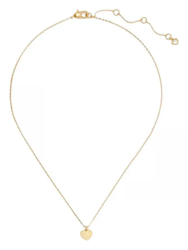 Kate Spade New York Heart Pendant Necklace - Gold