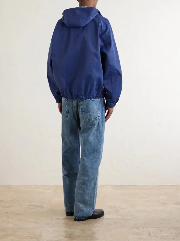 Aimé Leon Dore Reversible Checked Windbreaker Jacket