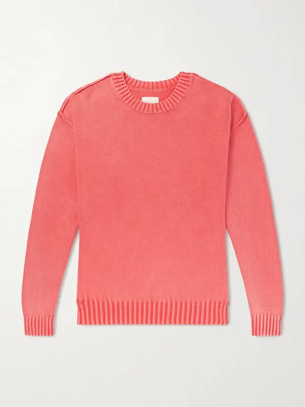 Aimé Leon Dore Cotton Sweater - Red