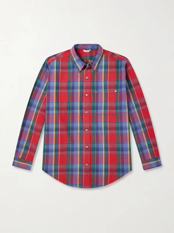 Aimé Leon Dore Checked Cotton-twill Shirt