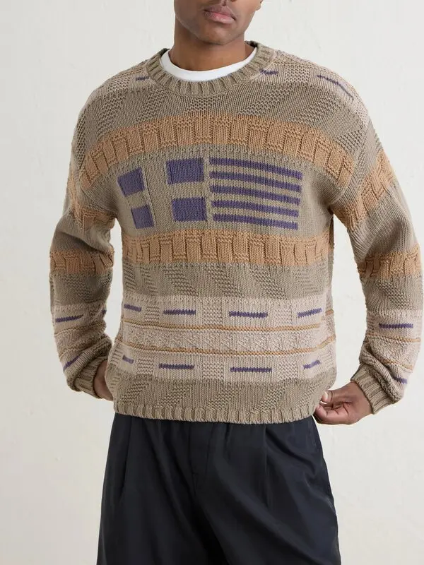 Aimé Leon Dore Knitted Cotton Sweater