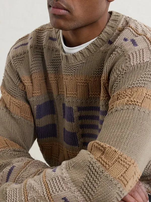 Aimé Leon Dore Knitted Cotton Sweater
