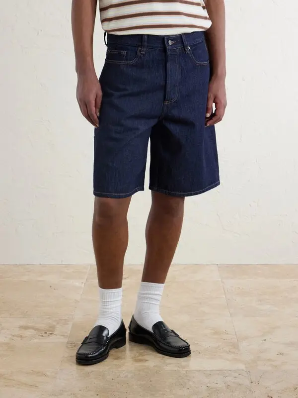 Aimé Leon Dore Straight-leg Denim Shorts