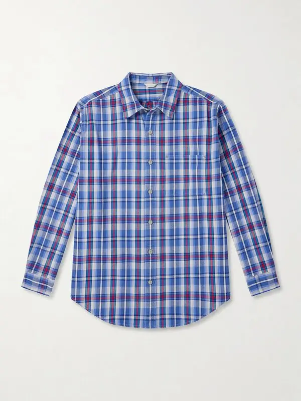 Aimé Leon Dore Checked Cotton-twill Shirt